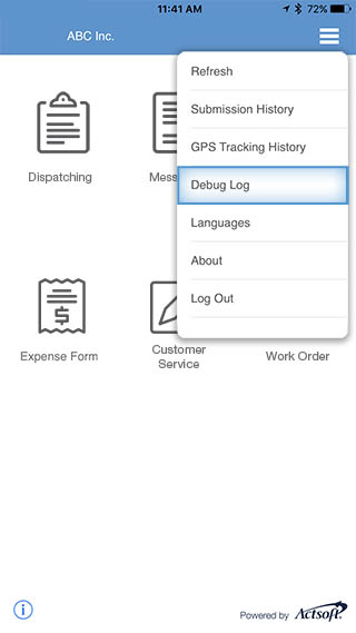 Encore Self-Help Wizard - Actsoft, The GPS Fleet Tracking & MRM Leader