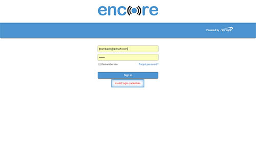 Encore Self-Help Wizard - Actsoft, The GPS Fleet Tracking & MRM Leader