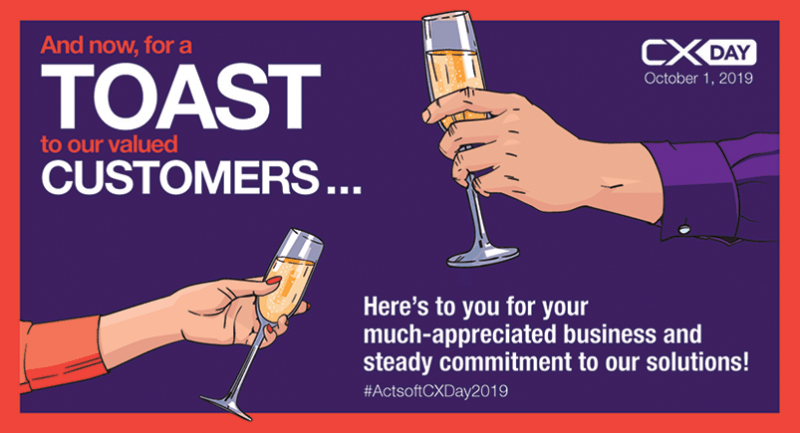 Celebrating CX Day 2019 at Actsoft