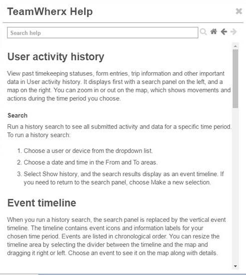 TeamWherx Self-Help Wizard - Actsoft, A Global Leader in Mobile ...